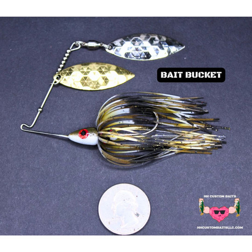 "BAIT BUCKET" RIVER RUNNER MICRO SPINNERBAIT | HH Custom Baits LLC