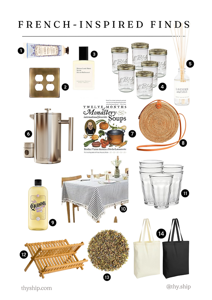 Let's geaux shopping: French inspired finds