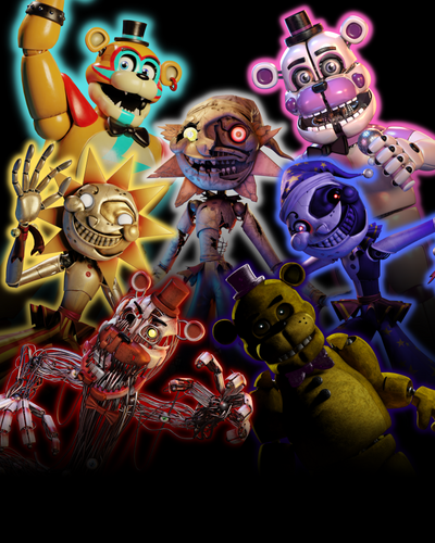 Kellen Goff - FNAF - All Characters - 8x10 Sparkle Print | CelebWorx