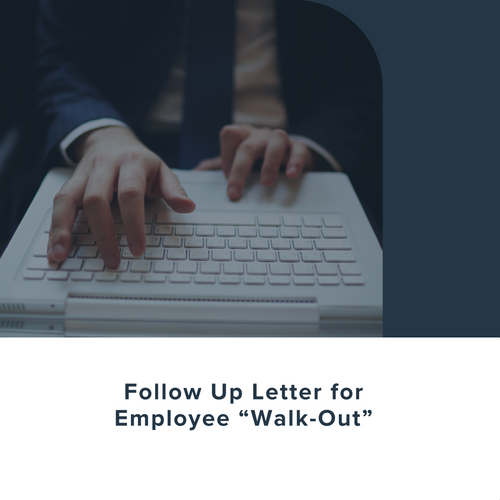 Follow Up Employee Walkout Letter Template | Yellowconsulting2023