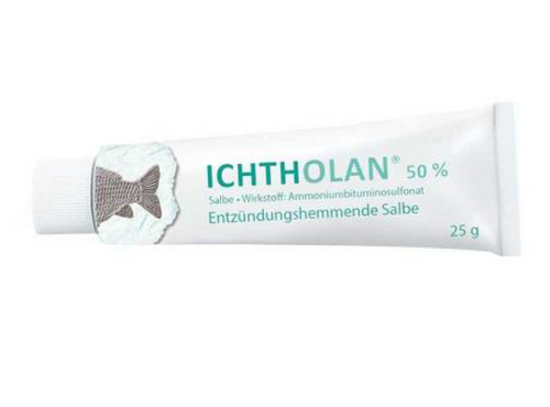 German ICHTHOLAN®50% Ichthyol Ointment-Special for acne abscess | fuerdich