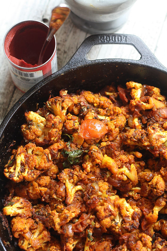 how to make cauliflower dry