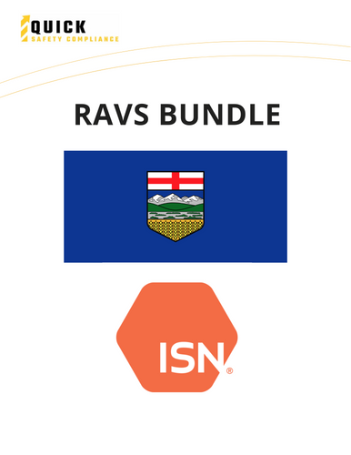 Alberta ISNetworld® RAVS Bundle Guaranteed to Pass ISNetWorld | Quick Safety
