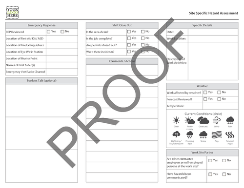 FLHA Card (Ver. 2) Booklets | On-Track Safety