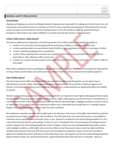 General Safety Precautions Safe Work Practice | Quick Safety