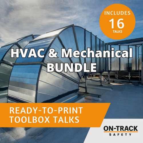 HVAC & Mechanical Toolbox Talk Bundle | On-Track Safety