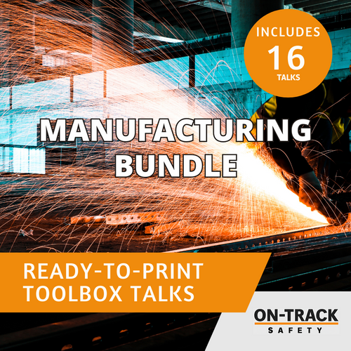Manufacturing Toolbox Talk Bundle | On-Track Safety