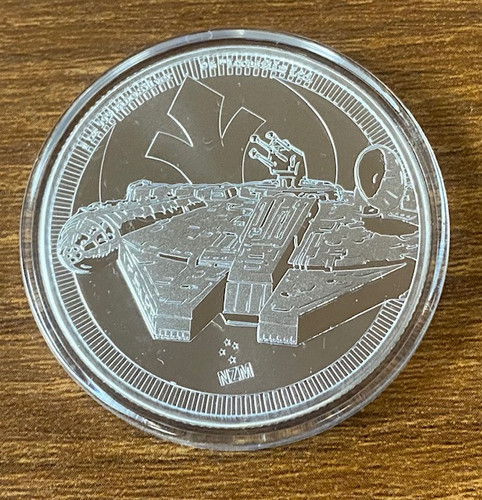 2021 1 oz Niue Silver Star Wars Millennium Falcon Coin (BU ...