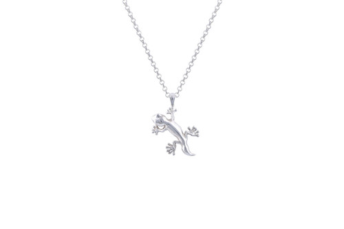 Gecko Necklace | Sterling Silver Gecko Jewellery