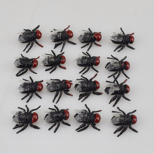 Mini Fake Plastic Flies Centipedes Scorpion Lizards Trick Joke Toys ...