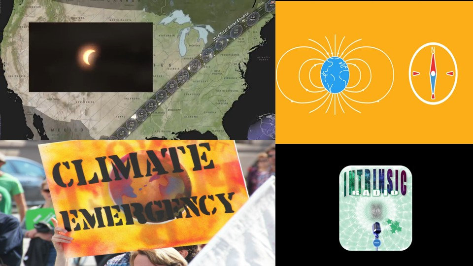 Infinite Edge (4-7-24): The eclipse, the earth's habitual pole shifts ...