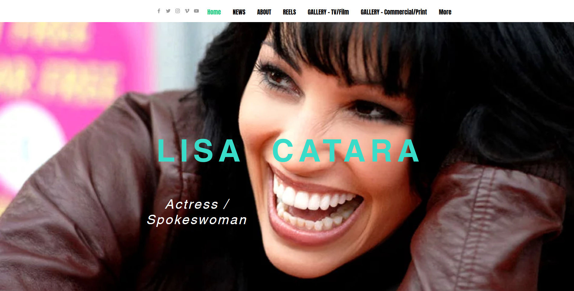 HOME | LISA CATARA, actress, photographer