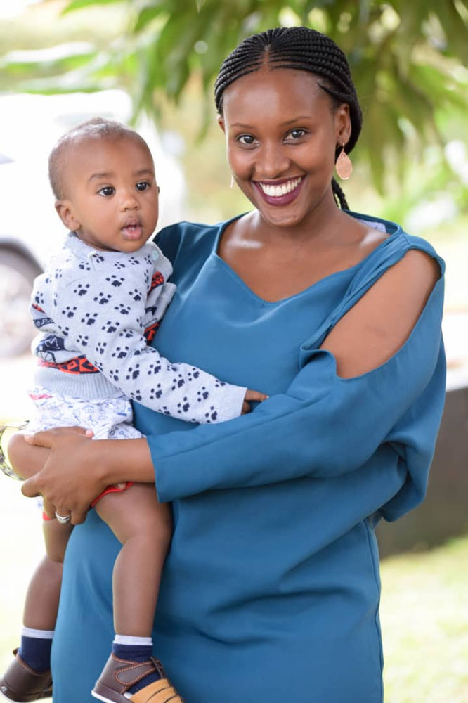 'Baby of Sheebah'; Motherhood happened.