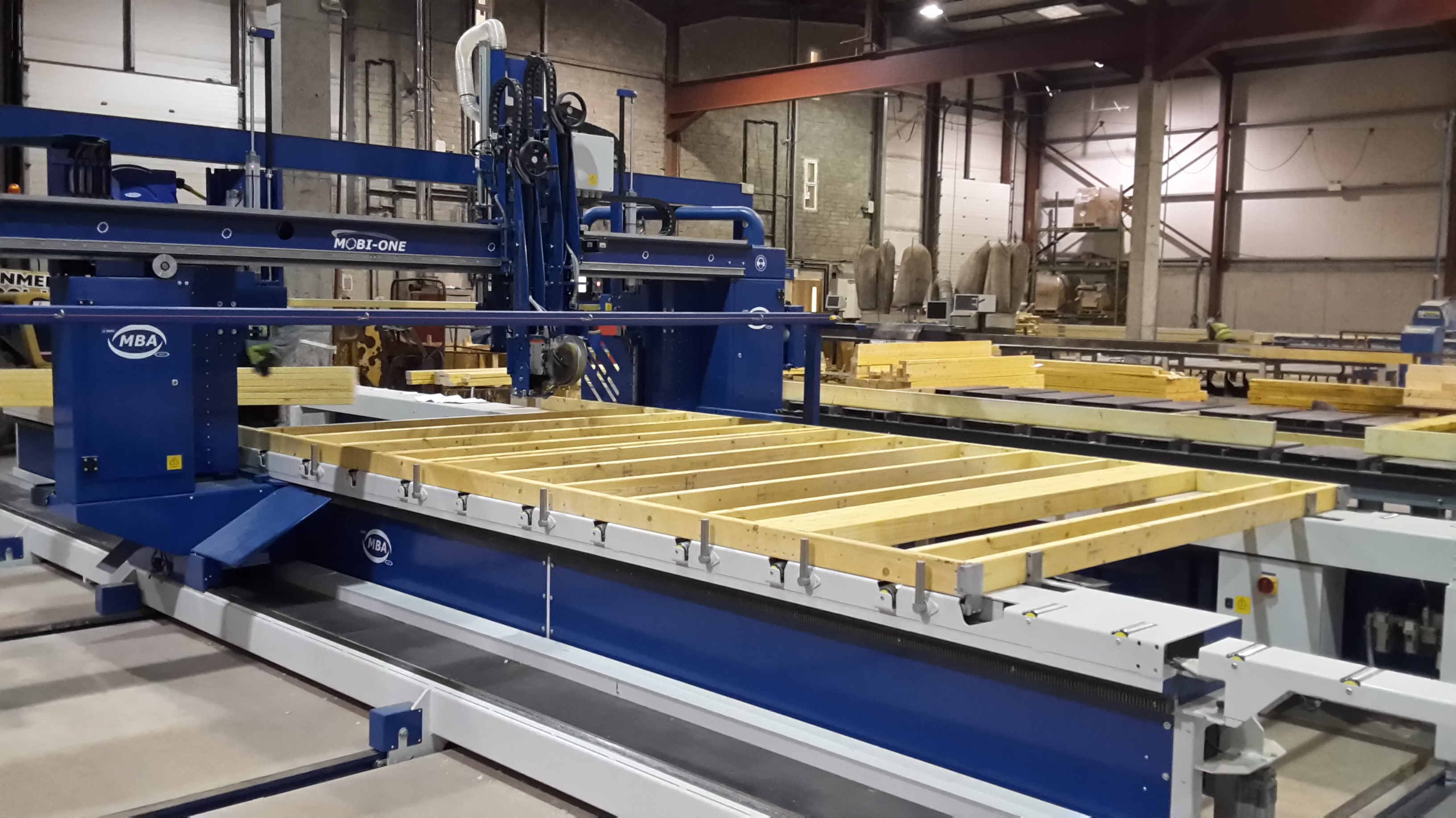 Timber Frame & Steel Frame Machinery- Modular Building Automation