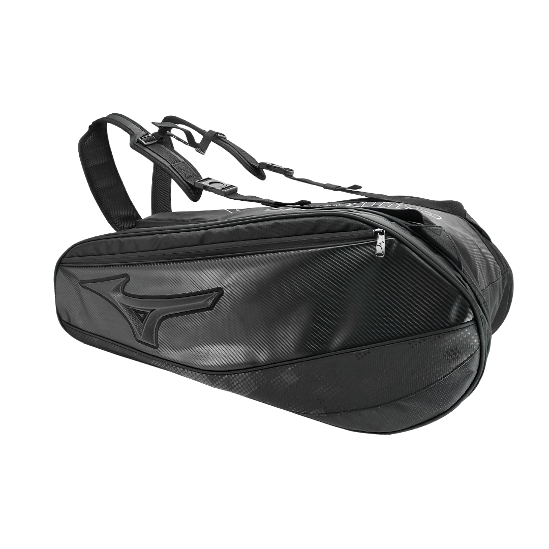 Mizuno Badminton Tournament Bag 2 Packs Black Racquet Shuttlecock ...