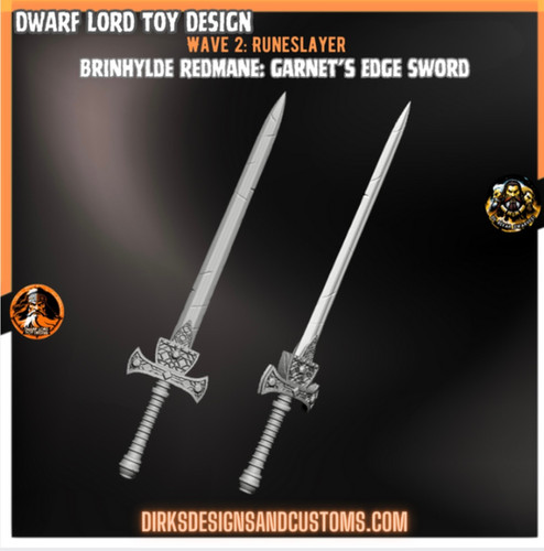 Garnet's Edge Sword - DLTD | Dirks Designs