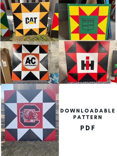 Logo Barn Quilt Pattern | EL Barn Quilts LLC