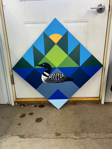Loon Barn quilt | EL Barn Quilts LLC