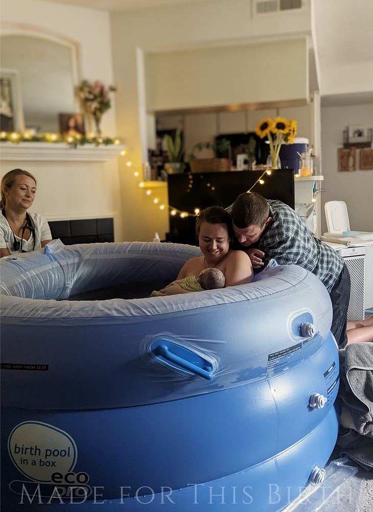 43 Weeks, Long Labor, and "Big" Baby: Cassandra's Home Water Birth of ...