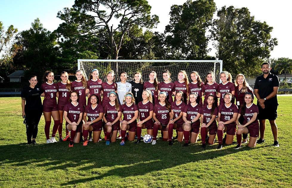 Soccer Team Riverview Lady Rams Soccer Sarasota Fl United States