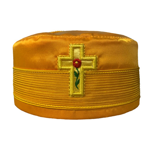 Chapter Of Rose Croix Officer's Gold Cap - NMJ | Regalia
