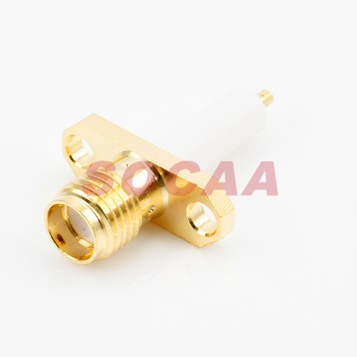 SMA JACK STRAIGHT PANEL MOUNT RECEPTACLE | SOCAA