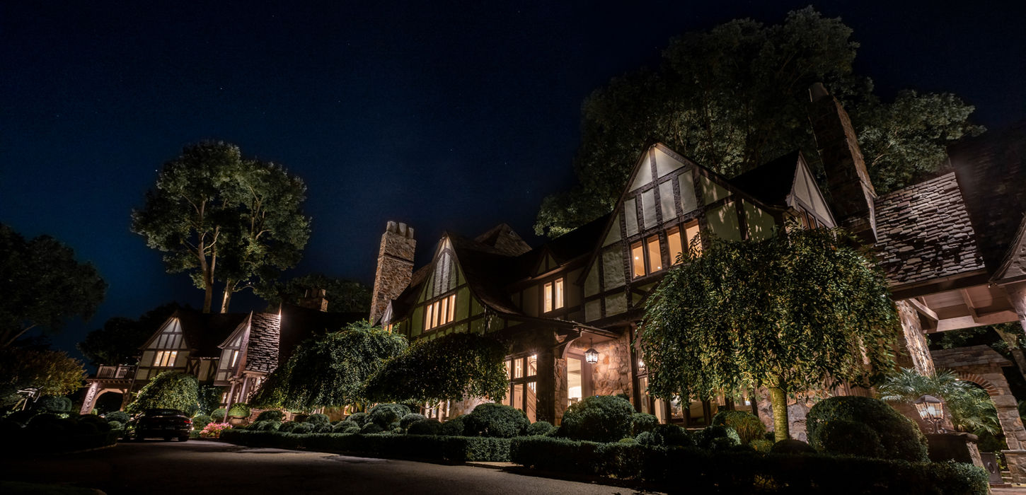 Landscape Lighting Design | Alden Terrace | Yale Moyer Lighting