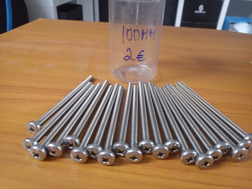 Starboard tuttle fin bolt M6 100MM - screws | windridershop