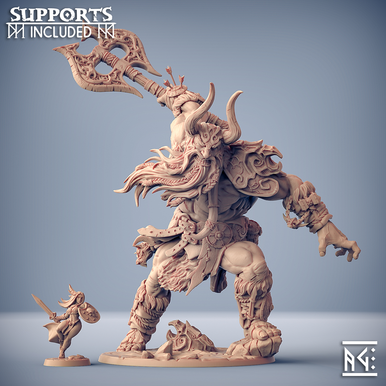 Toys & Games Miniature Toys Diggaz the Plague Zeek 3D Printed Miniature ...