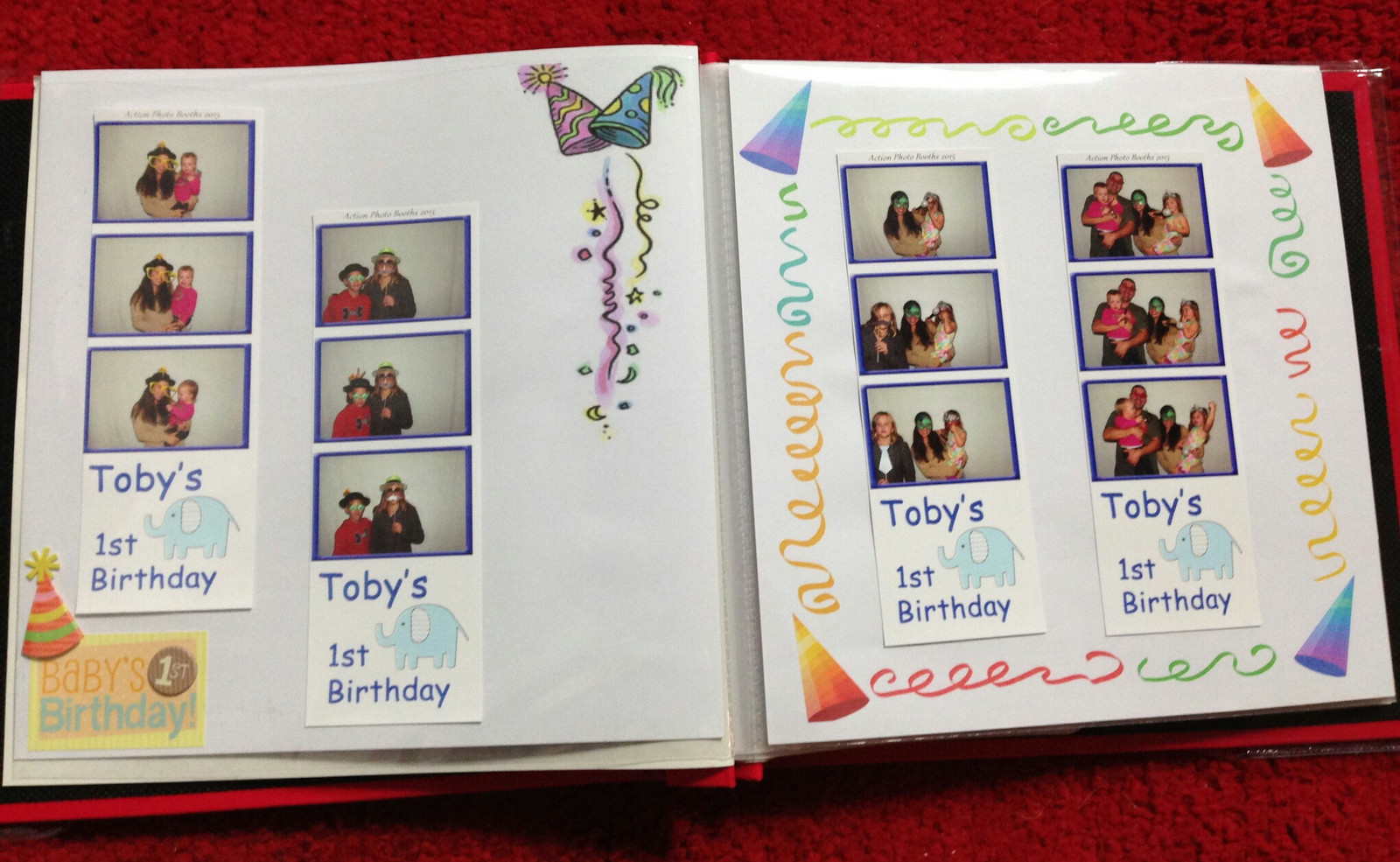 CUSTOM PHOTO BOOTH ALBUMS |Action Photo Booths - Upstate New York