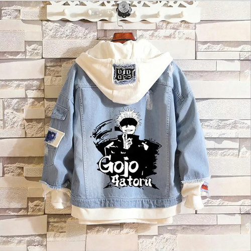 Jujutsu Kaisen Gojo Satoru Jean Jacket | Oredake