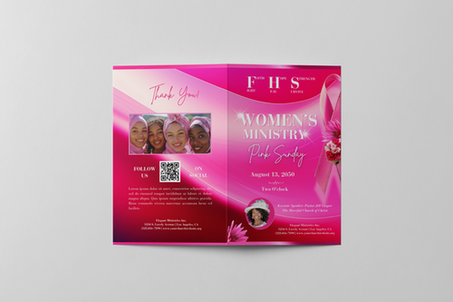 Women's Church Program | Drea's Design Trove