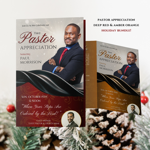 Pastor Appreciation Program | Drea's Design Trove