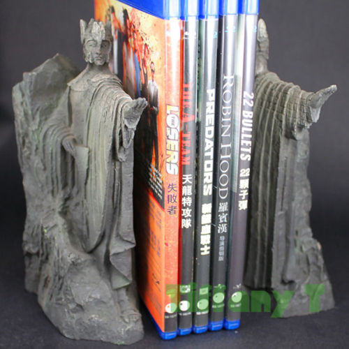 Lord of the Rings Hobbit The Gates of Gondor Argonath Statue Bookends ...