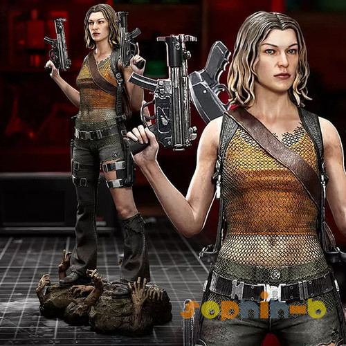 Alice Milla Jovovic Resident Evil Model Kit Unpainted 3d Print GK ...