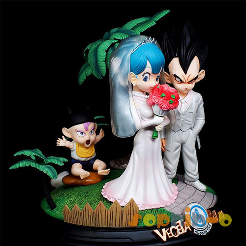 Vegeta & Bulma Wedding Dragon Ball Z GT KAI DBZ DBS Super Figure Model ...