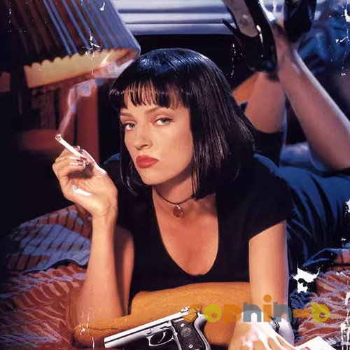 Mia Wallace 2 Ver. Resin 1:4 Model Kit Unpainted 3d Printed GK Statue ...