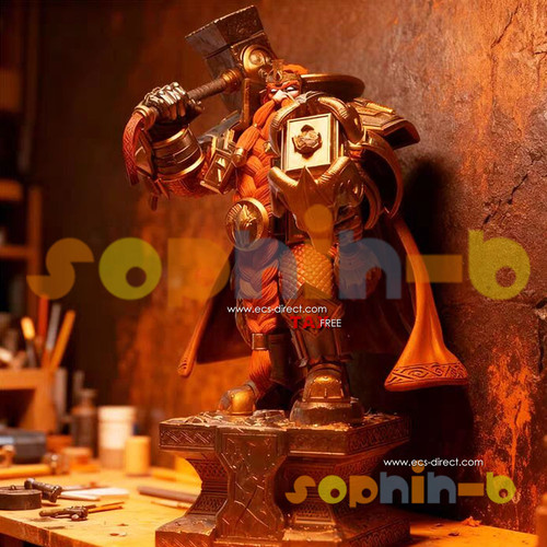 Muradin Magni Bronzebeard WOW 1:4 Model Unpainted 3d Print Gk Statue ...