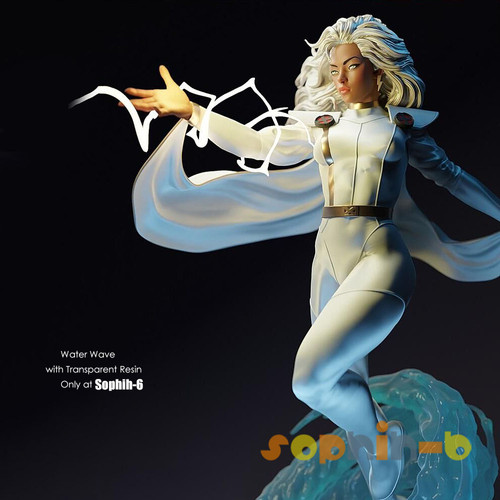 Storm X-Men Resin 1:4 Model Kit Unpainted 3d Print Garage Kit Statue ...