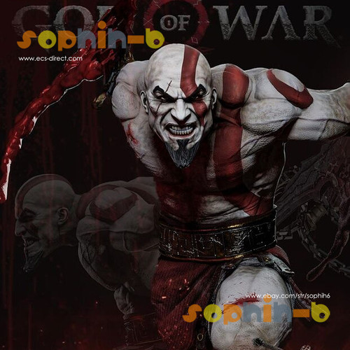 God of War GOW Kratos 1:4 Scale Resin Model Unpainted 3d Print GK ...