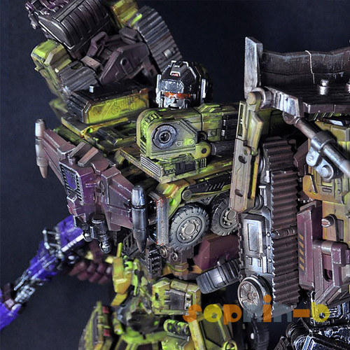 Custom Paint Transformed Devastator Collectible Figures | ECS-Direct.com