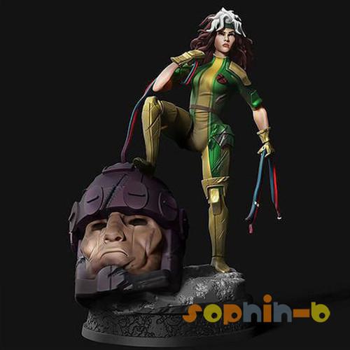 Rogue X-Men on Sentinel Resin 1:4 Model Unpainted 3d Printed GK Statue ...