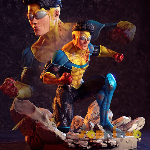 Mark Grayson Invincible 3D Print Resin Model Kit Unpainted GK Statue ...