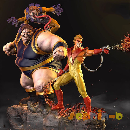 Pyro Resin 1:4 Scale Model Kit Unpainted 3d Printed GK Statue Figure ...