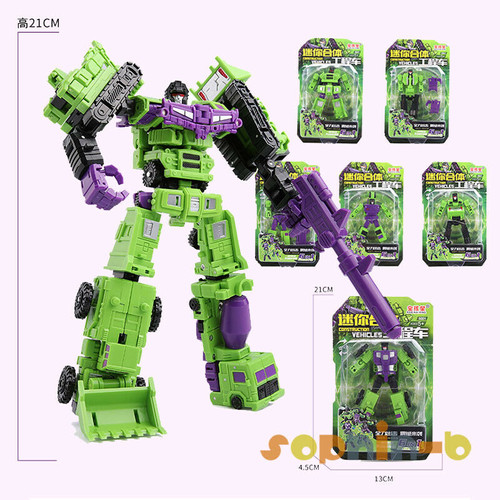 G1 Transformed Constructicon Devastator Set 6 in 1 100% Complete ...
