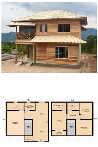 Sobrado De Madeira | PortoBello Construto