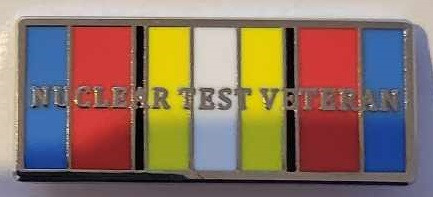 Nuclear Test Veteran Pin Badge | LABRATS