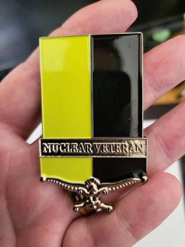 Missing Medal Pin Badge | LABRATS