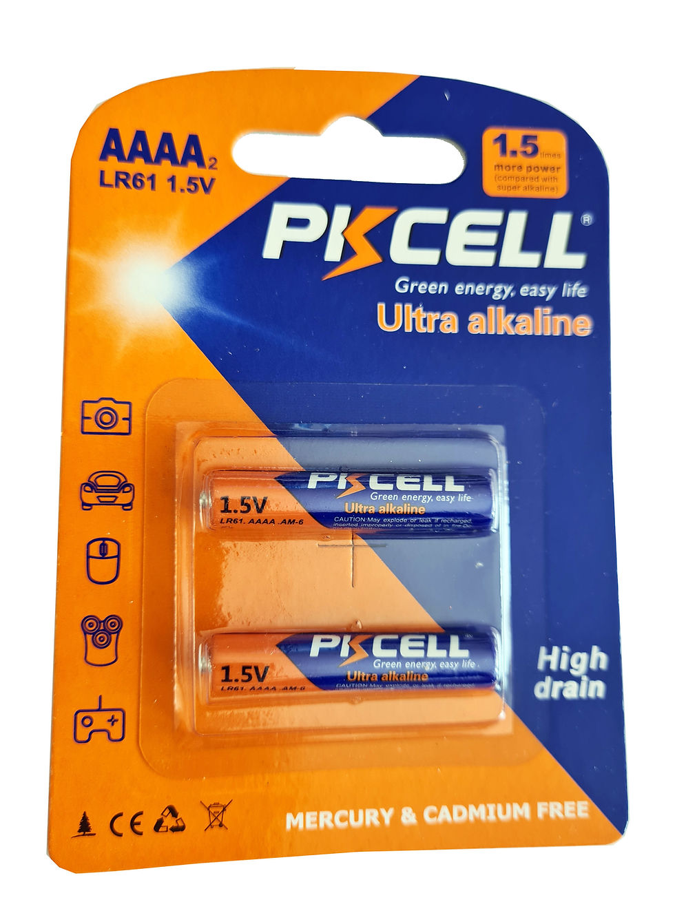 Pkcell AAAA 1.5v ALCALINA ( 3 blisters C/2 ) | BATTERYSHOP
