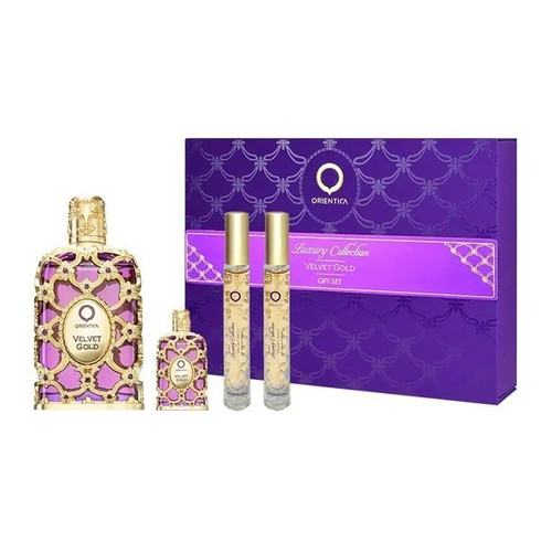 Set de regalo unisex Orientica Velvet Gold | Cima Mall